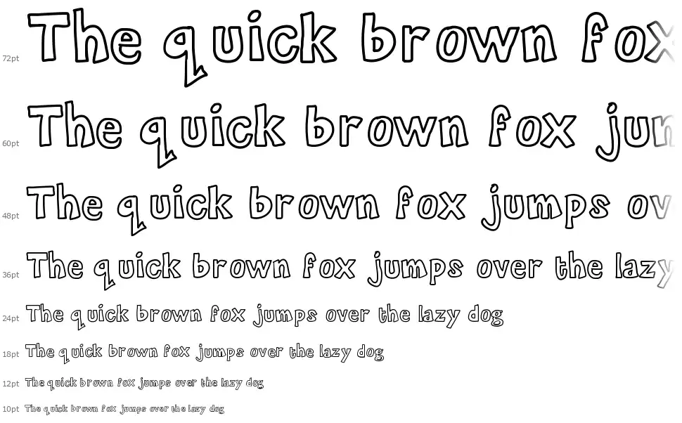 Mix Outline font by Mikko Sumulong | FontRiver