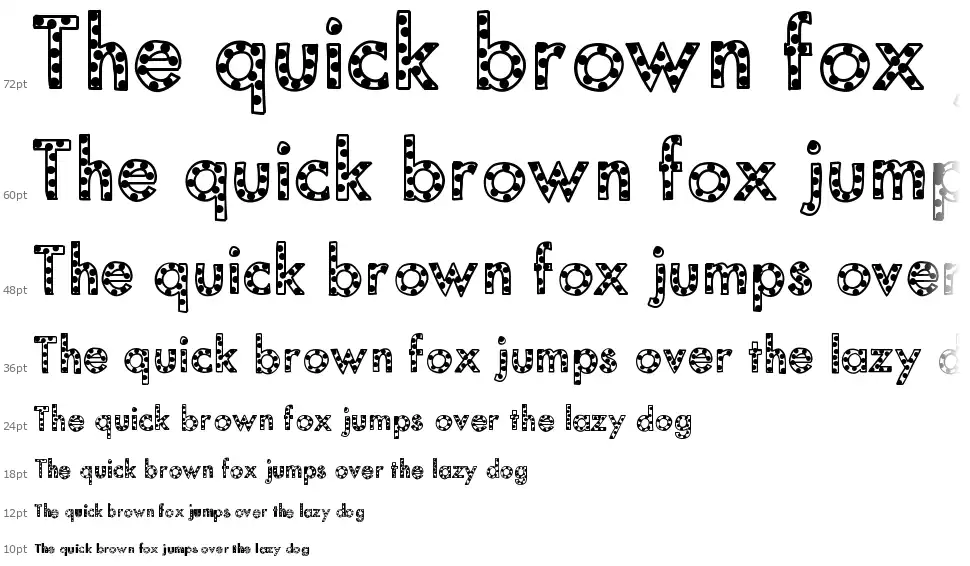 Mix Spotted font by Mikko Sumulong | FontRiver