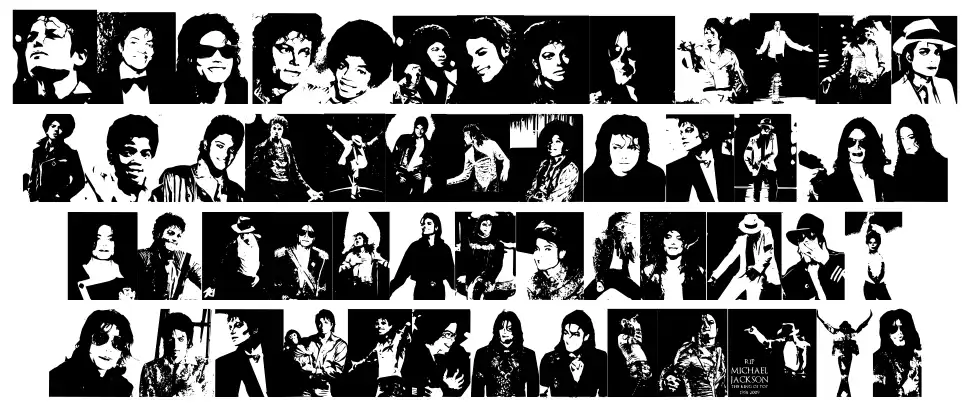 MJ The King of Pop font by Chanaka Liyanage | FontRiver