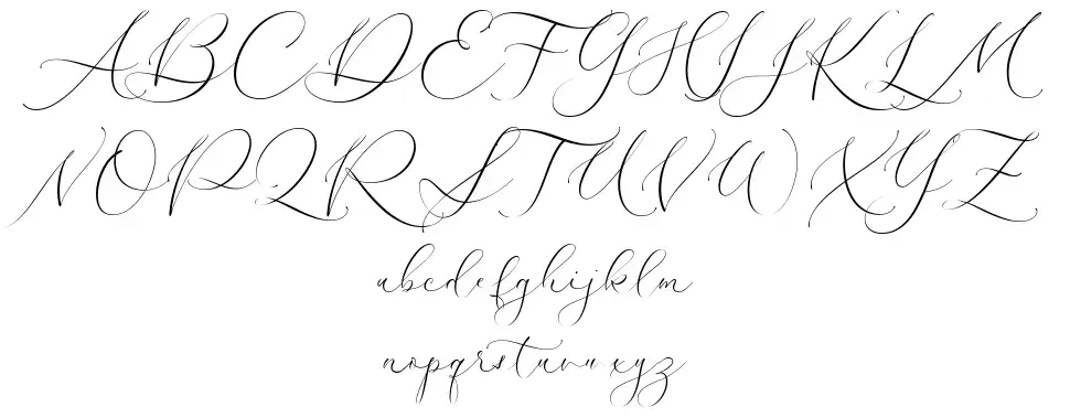 Modella font by Nfajry Redy | FontRiver