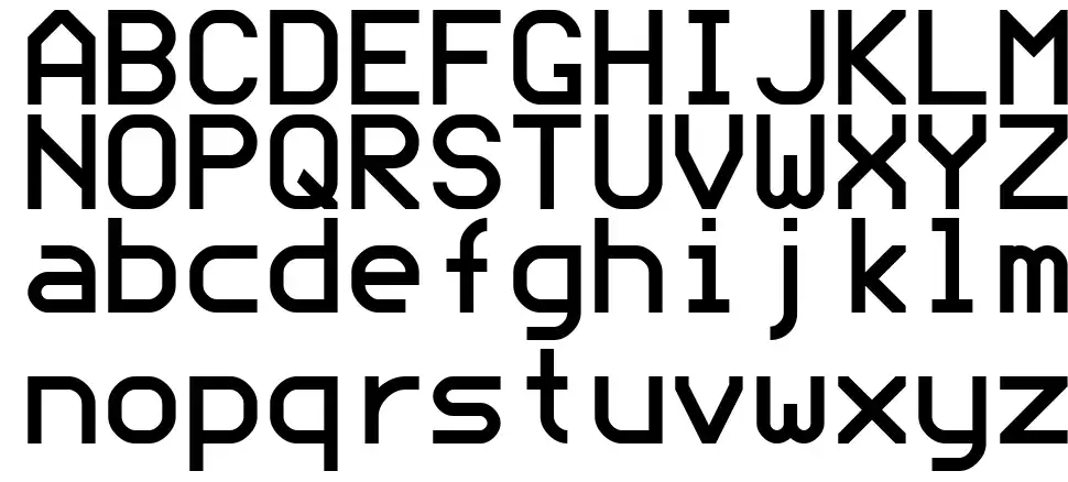 ModeNine font by Grudnuk | FontRiver