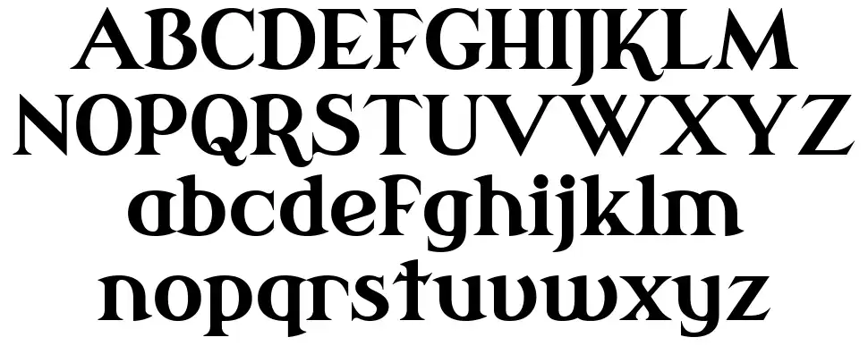 Modern Antiqua font by Wojciech Kalinowski | FontRiver