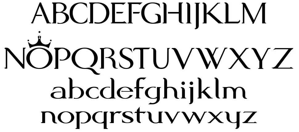 Modern King font by Rawad Saghir | FontRiver