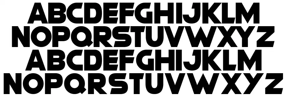 Modern Machine font by Darrell Flood | FontRiver