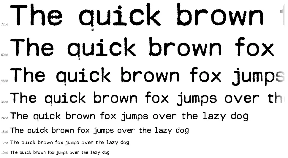 Modern Typewriter font by Lukas Krakora | FontRiver