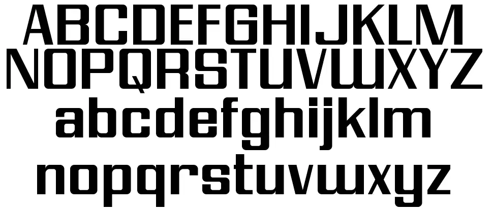 Modern Vision font by V. Sarela | FontRiver