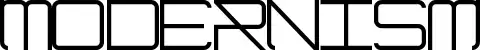 Modernism font by Xerographer Fonts | FontRiver