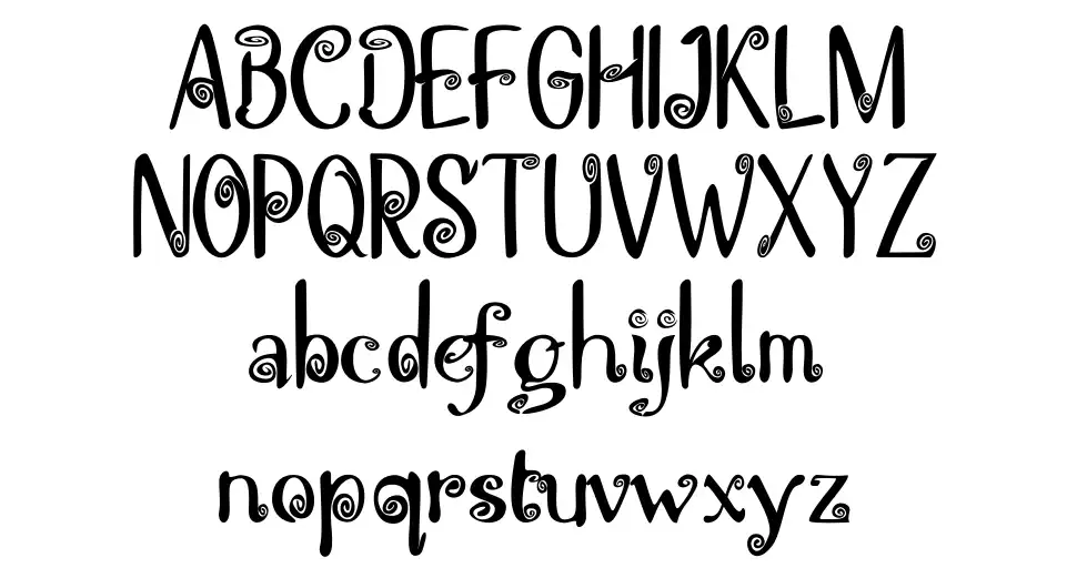 Mollusca font by nur khanifa subkhi | FontRiver