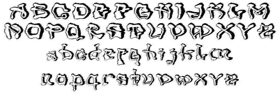 Fuente Mondrongo diseñada por Intellecta Design