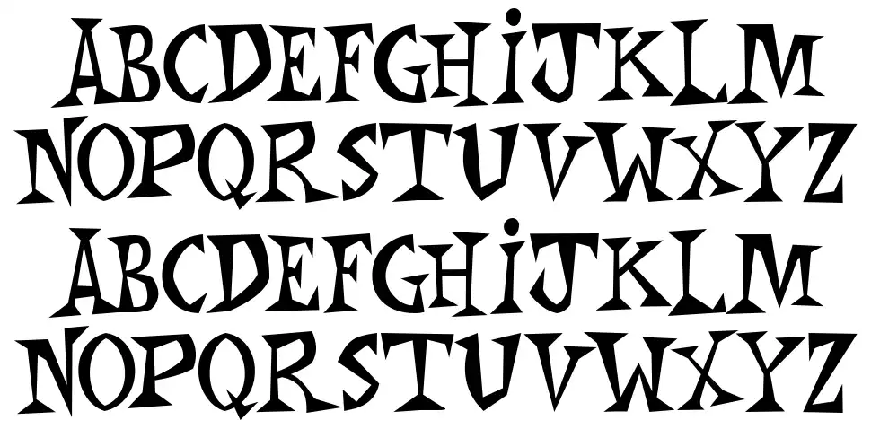 Monkey Chunks font by Robotic Attack Fonts | FontRiver