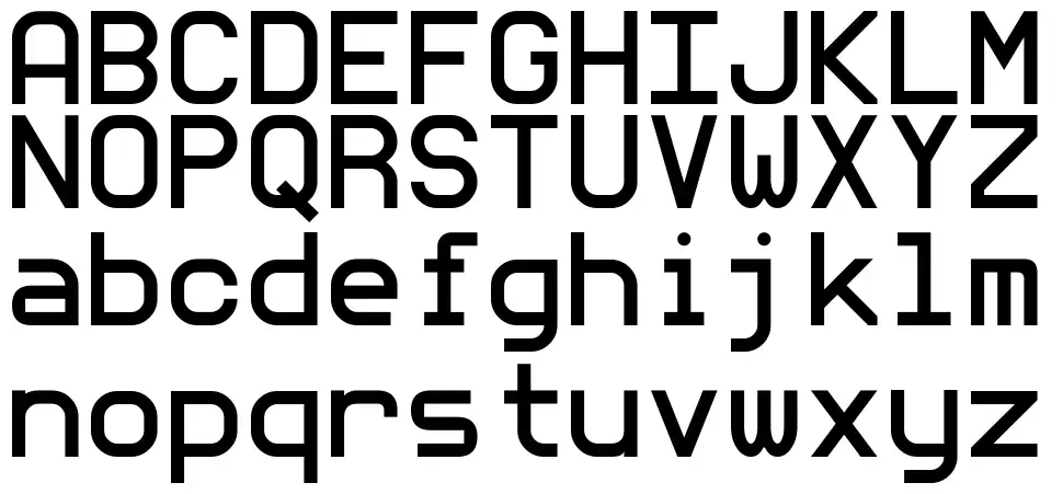 Mono MMM 5 font by Marcelo MagalhÃ£es Macedo | FontRiver