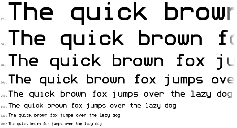 Mono MMM 5 font by Marcelo MagalhÃ£es Macedo | FontRiver