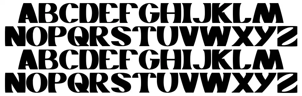 Monochrome font by weknow | FontRiver