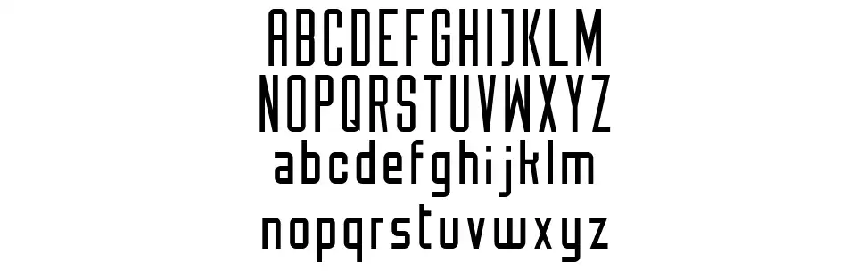 Monotone font by Krisp Designs | FontRiver