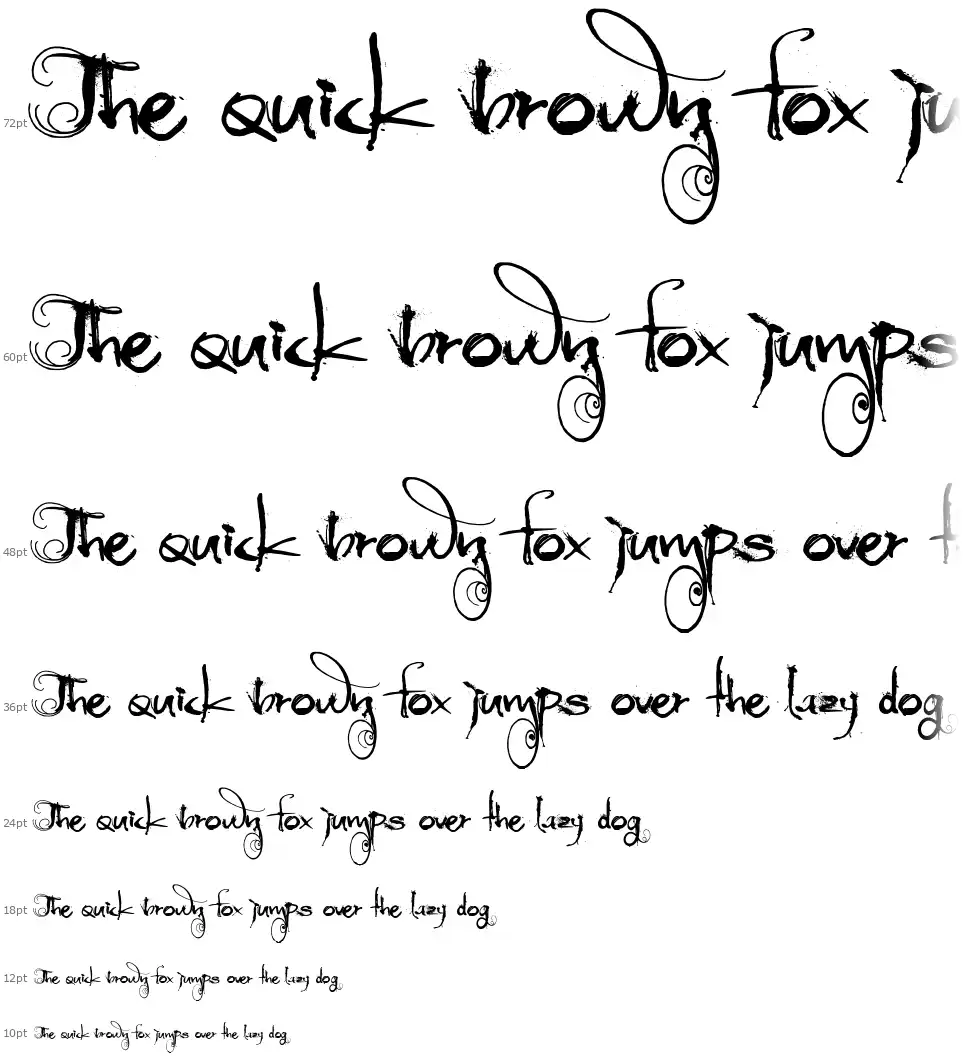 Moonlight Shadow font by Hanoded | FontRiver