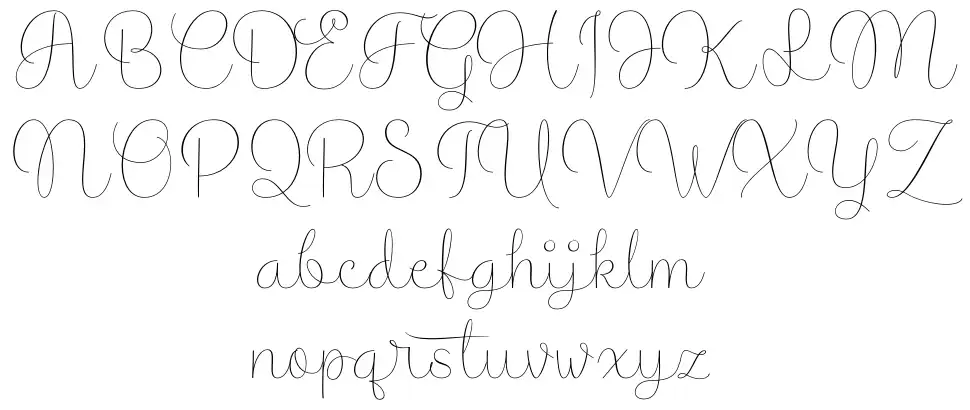 Morica Script font by Måns Grebäck | FontRiver