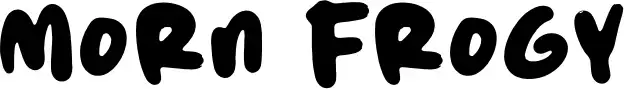 Morn Frogy font by Letterena Studios | FontRiver