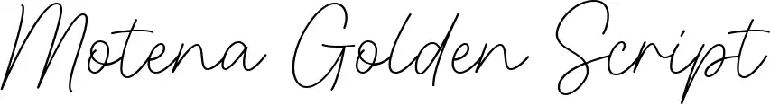 Motena Golden Script font by Suby Studio | FontRiver