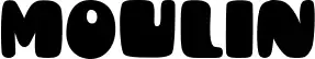 Fuente Moulin diseñada por Kong Font