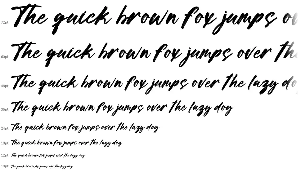 Mountain Hills font by Fikryal studio | FontRiver