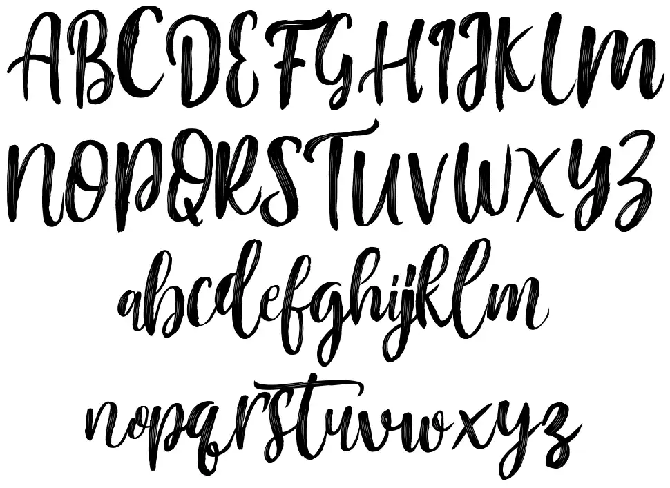 Mountain Script font by Debut Studio | FontRiver