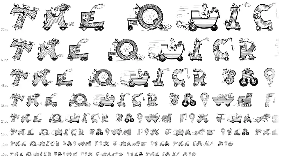 Moving Letters font by Manfred Klein | FontRiver