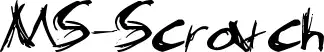 MS-Scratch font by Chuck B | FontRiver