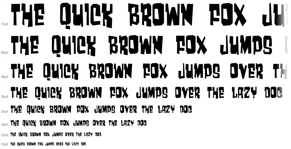 Much too loud font by Pizzadude | FontRiver