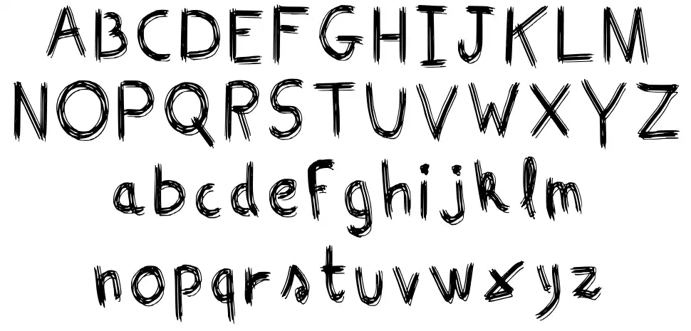 Multi font by Caroline Hoarau | FontRiver