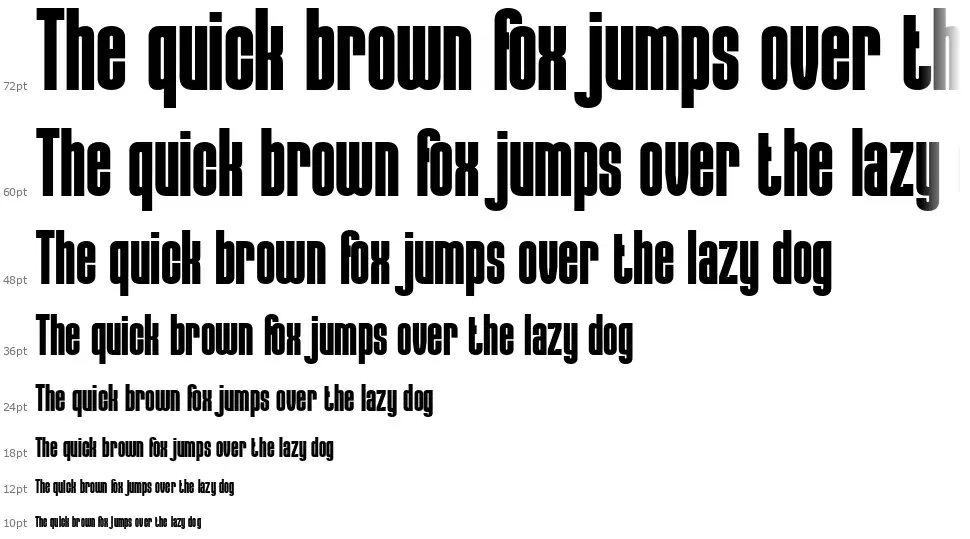 Muscular Strength font by 177Studio | FontRiver