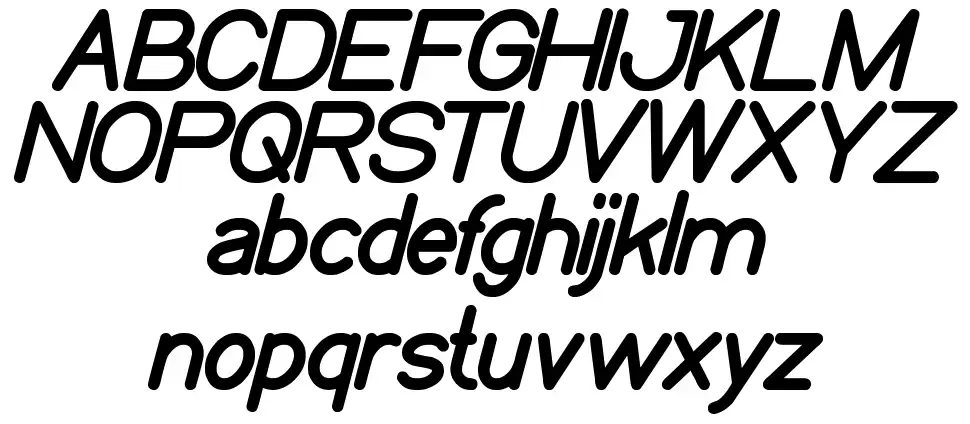 Fuente My font diseñada por weknow