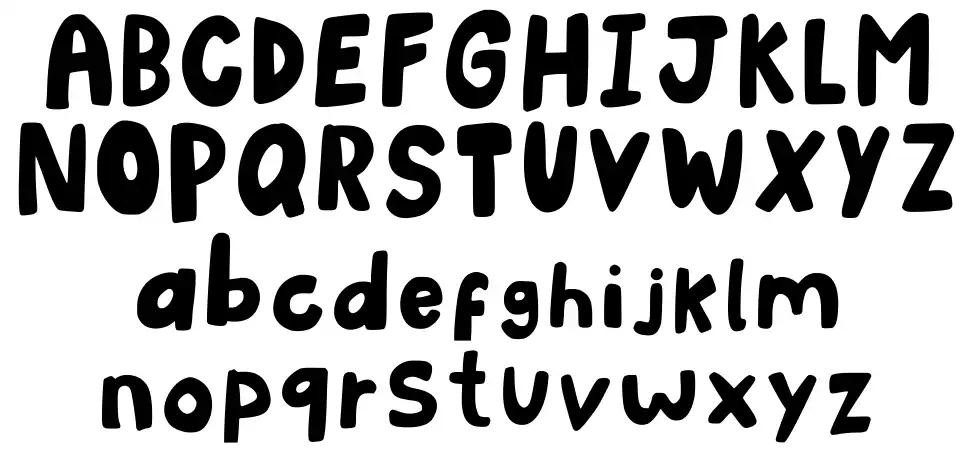 Myfontybb font by Laura López | FontRiver