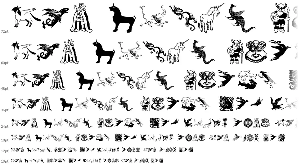 Mythological Disks font by Manfred Klein | FontRiver