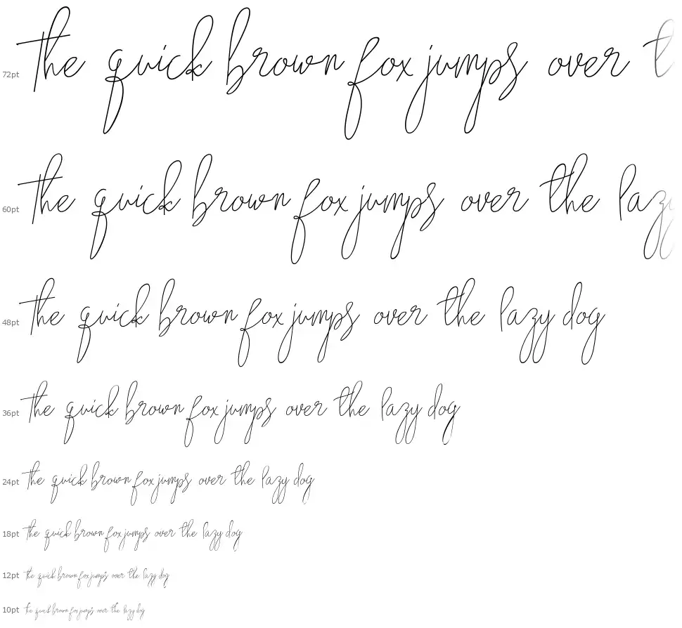 Nadine font by Malindo Creative | FontRiver