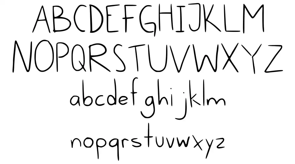 Nam Nam Basichand font by Almen6ra | FontRiver