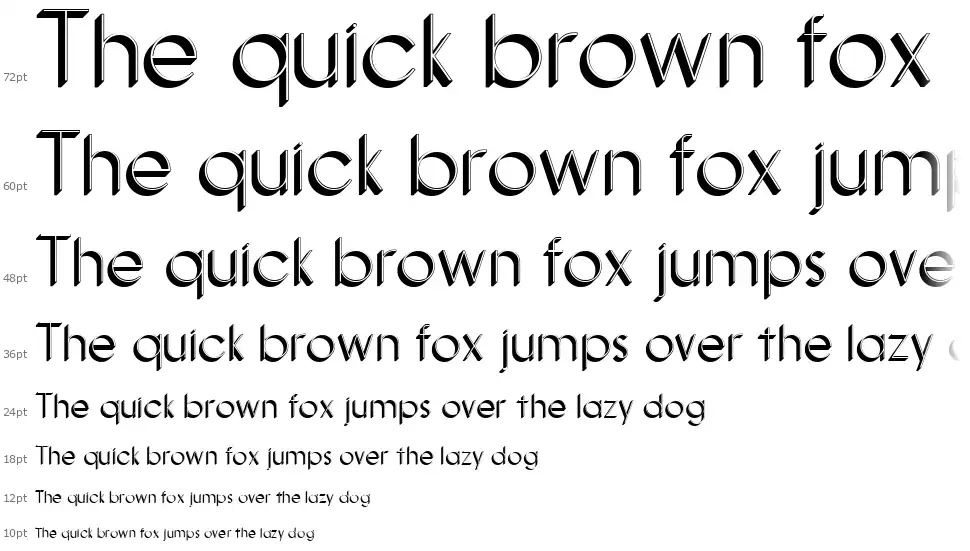 Nanami 3D font by HypeForType.com | FontRiver