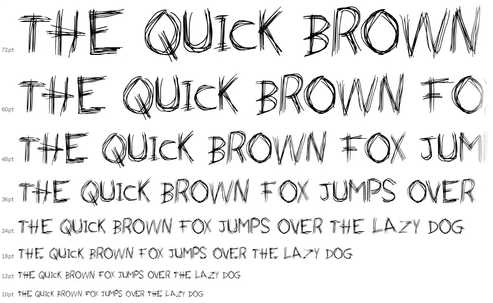Scratch Font