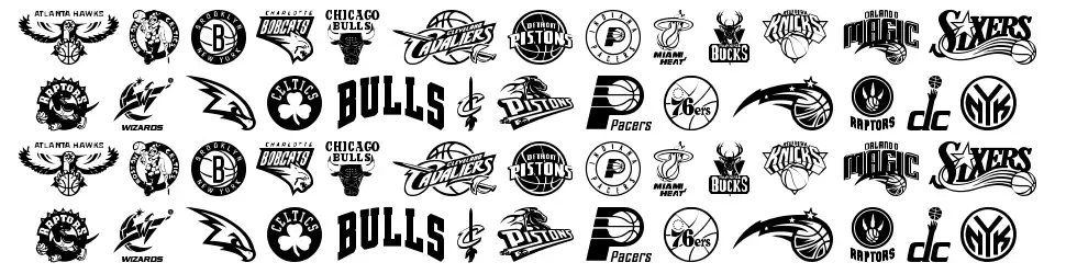 NBA East font by Ding Bang | FontRiver