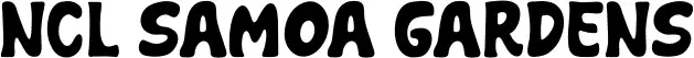 NCL Samoa Gardens font by Enxyclo Studio | FontRiver