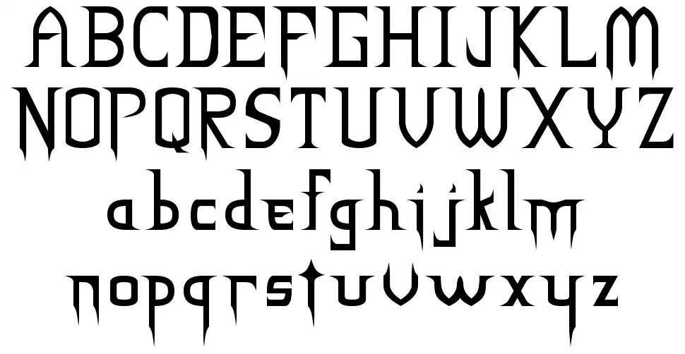 Neck Romancer font by Michael Moss - FontRiver