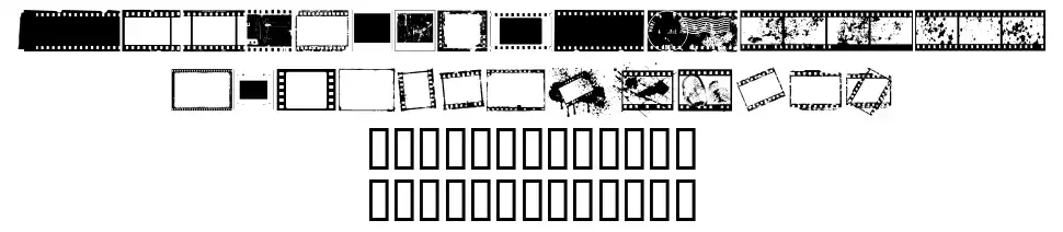 Negative Film font by CloutierFontes | FontRiver