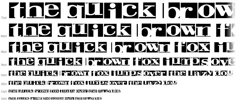 Negative Space font by Vladimir Nikolic | FontRiver