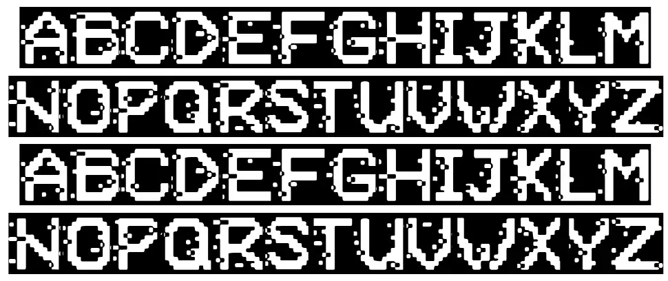 Negative System font by Woodcutter | FontRiver
