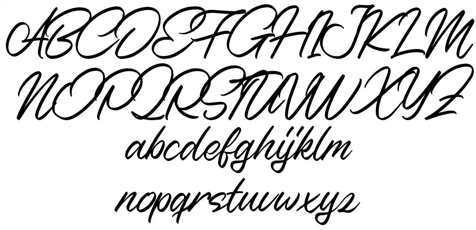 Fuente Nerfia Script diseñada por Colative Studio