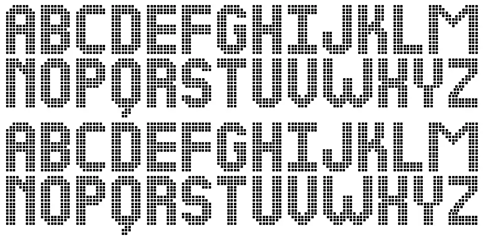 New Led Display St font by Southype | FontRiver