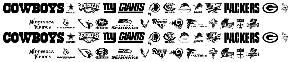 NFC font by Ding Bang | FontRiver