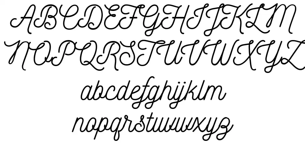 Nickainley font by Seniors Studio | FontRiver