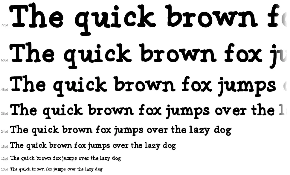 Fuente Nifty Notetaker diseñada por Megan Clark