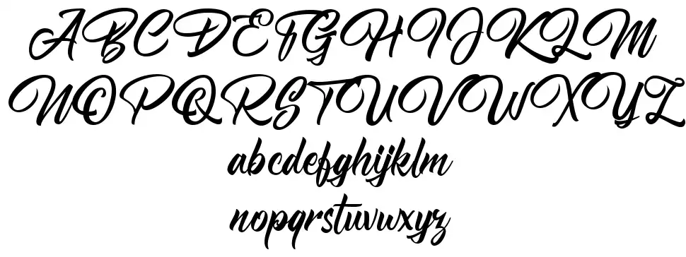 Nightfall Script font by Figuree Studio | FontRiver