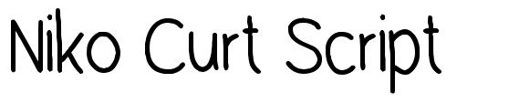 Niko Curt Script font by Greentrik6789 | FontRiver